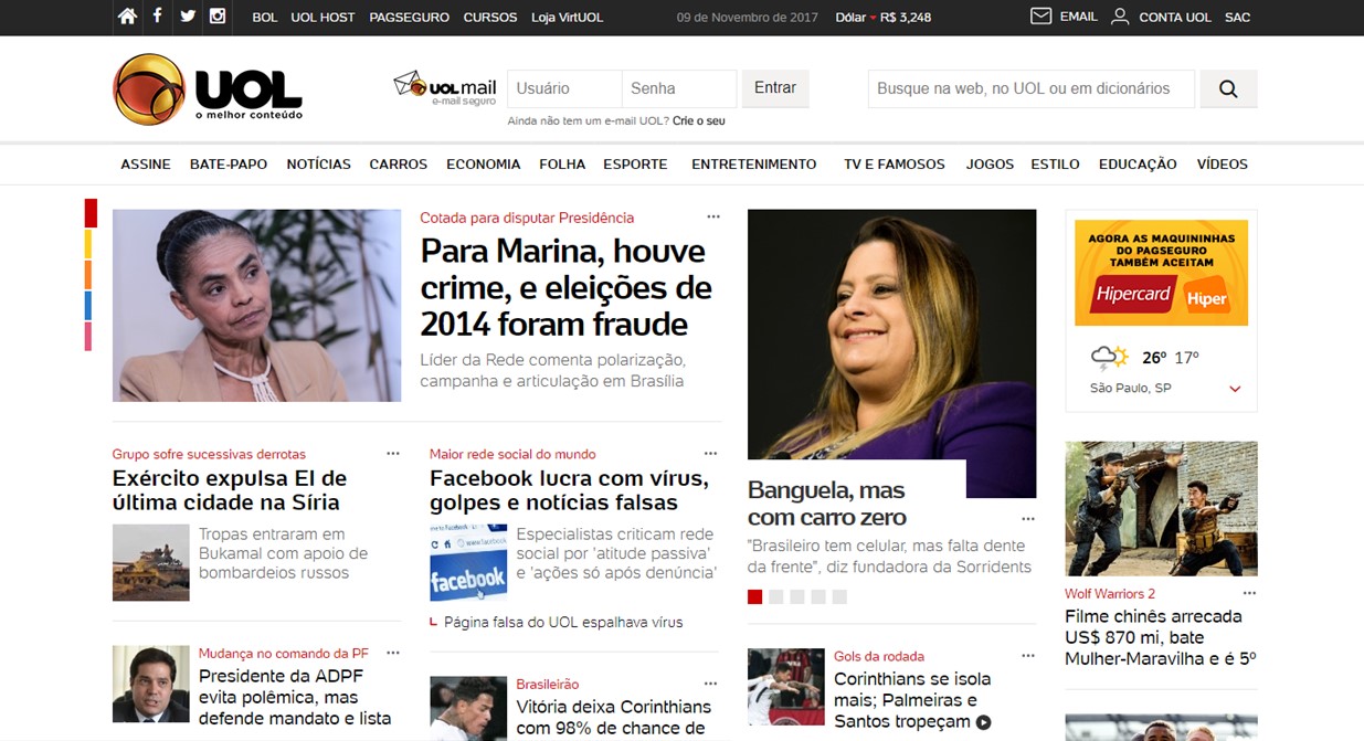 Dra Carla Sarni (Sorridents) é destaque na home da UOL em entrevista ...